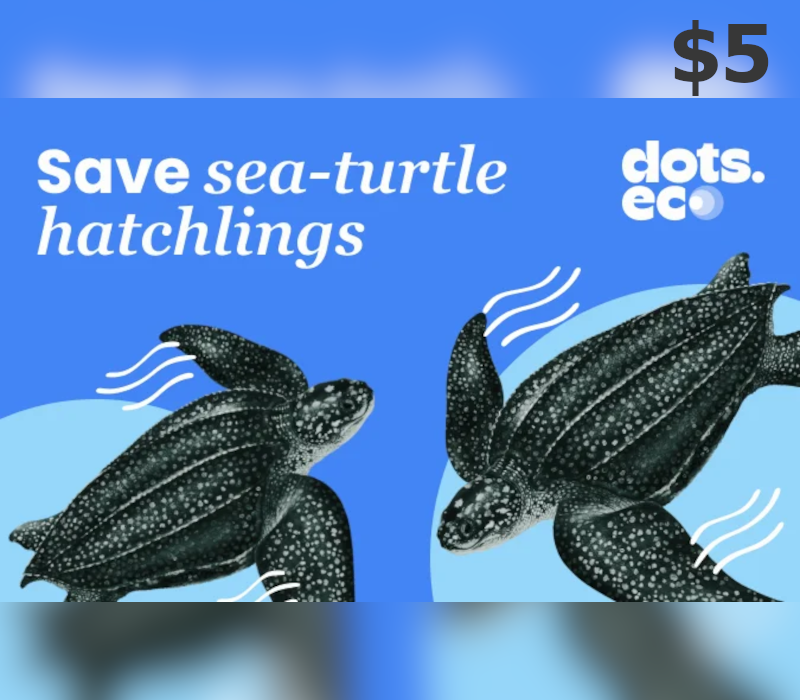 Save a sea-turtle hatchling Gift Card US 10 USD - E-Gifts - Gift cards ...